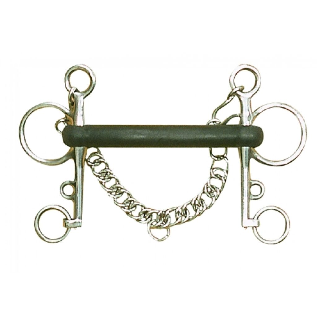 Cavalier Rubber Mouth Pelham — Equi Products