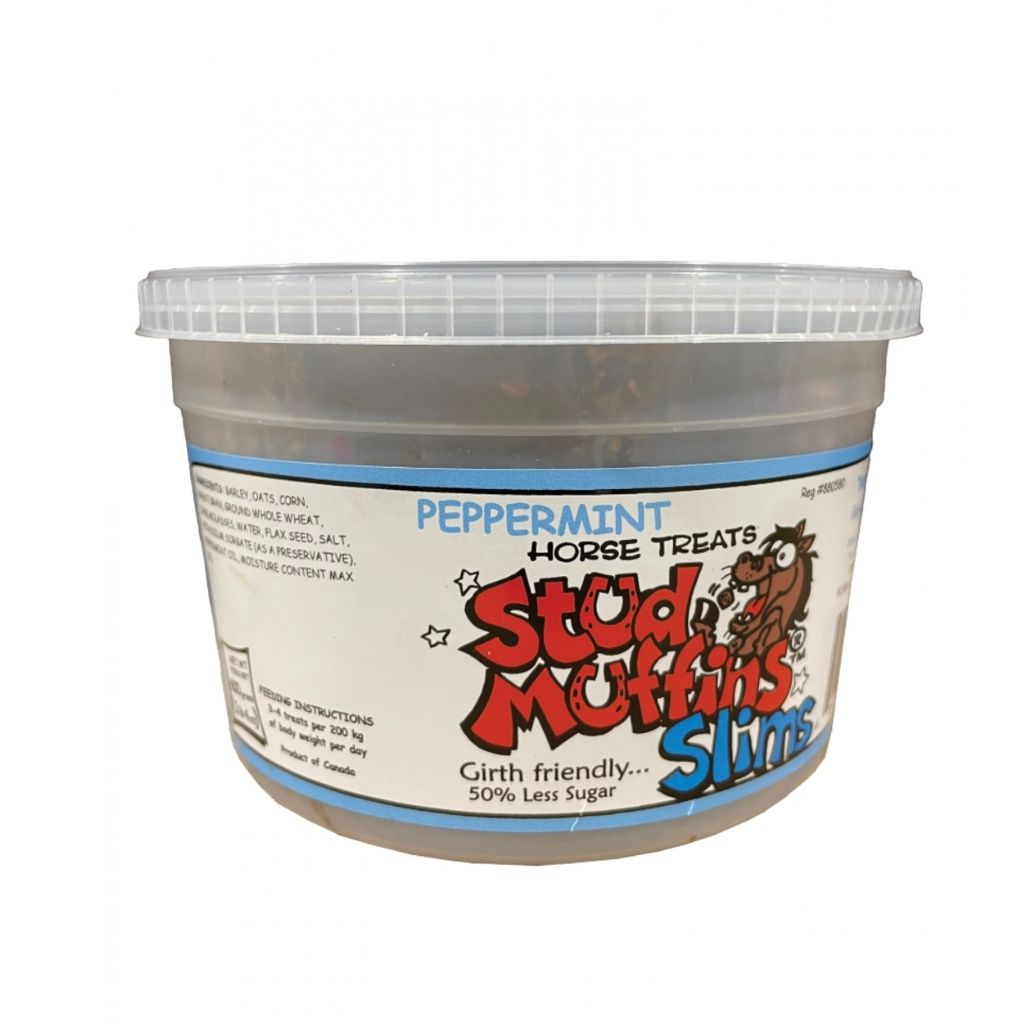 Stud Muffins Slims Peppermint Tub 20oz — Equi Products