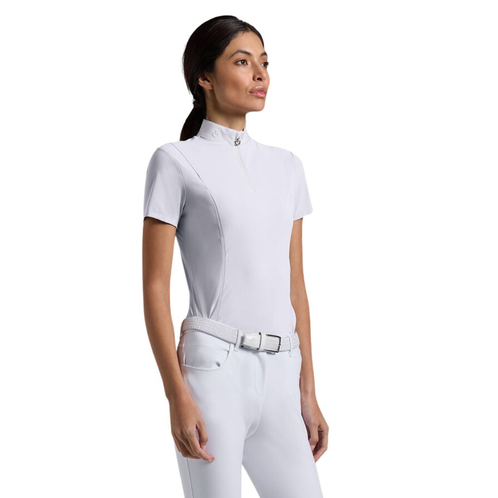 Cavalleria Toscana Short Sleeve Insert Mesh Competition Shirt — Equi ...