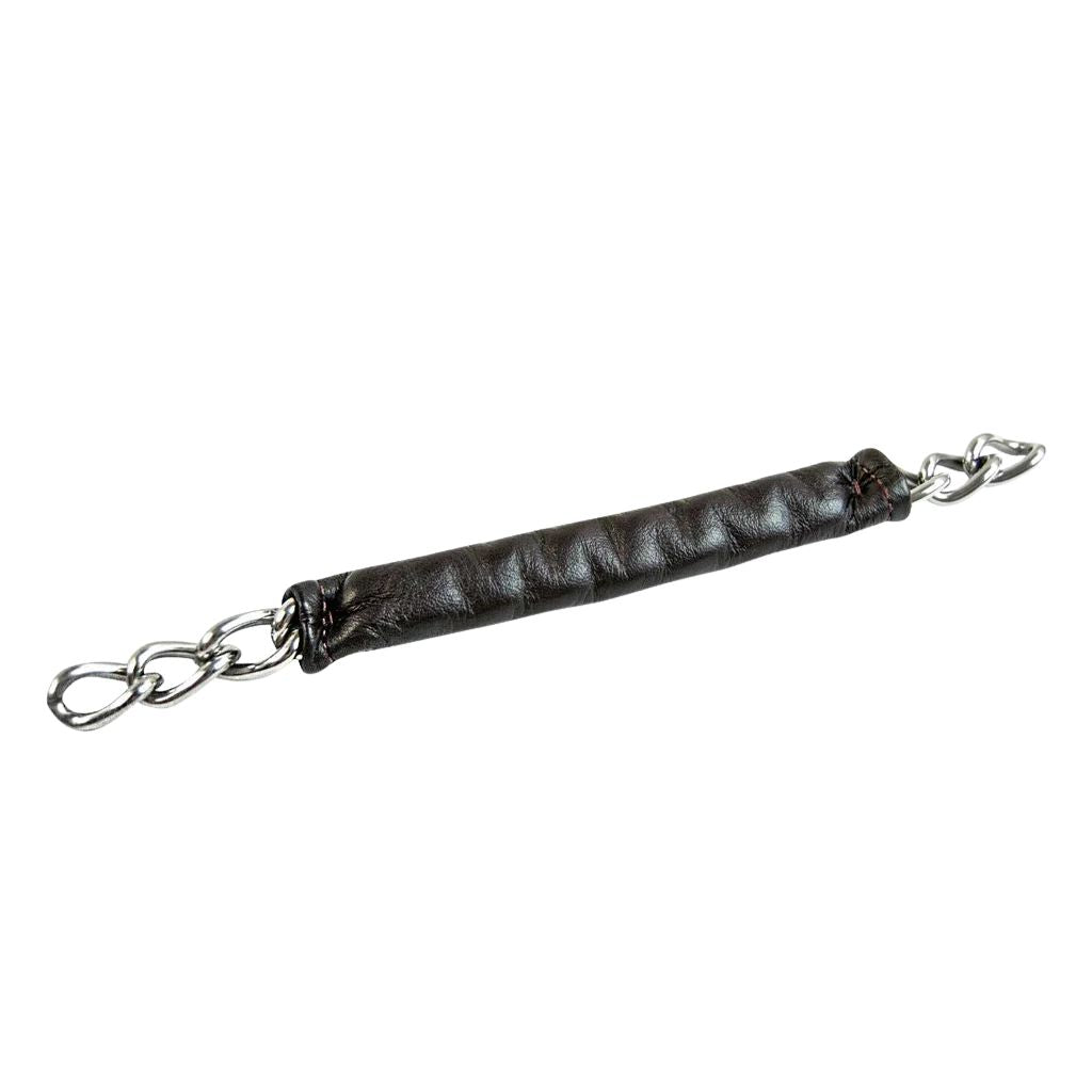 Walsh Leather Covered Curb Chain — Equi Products