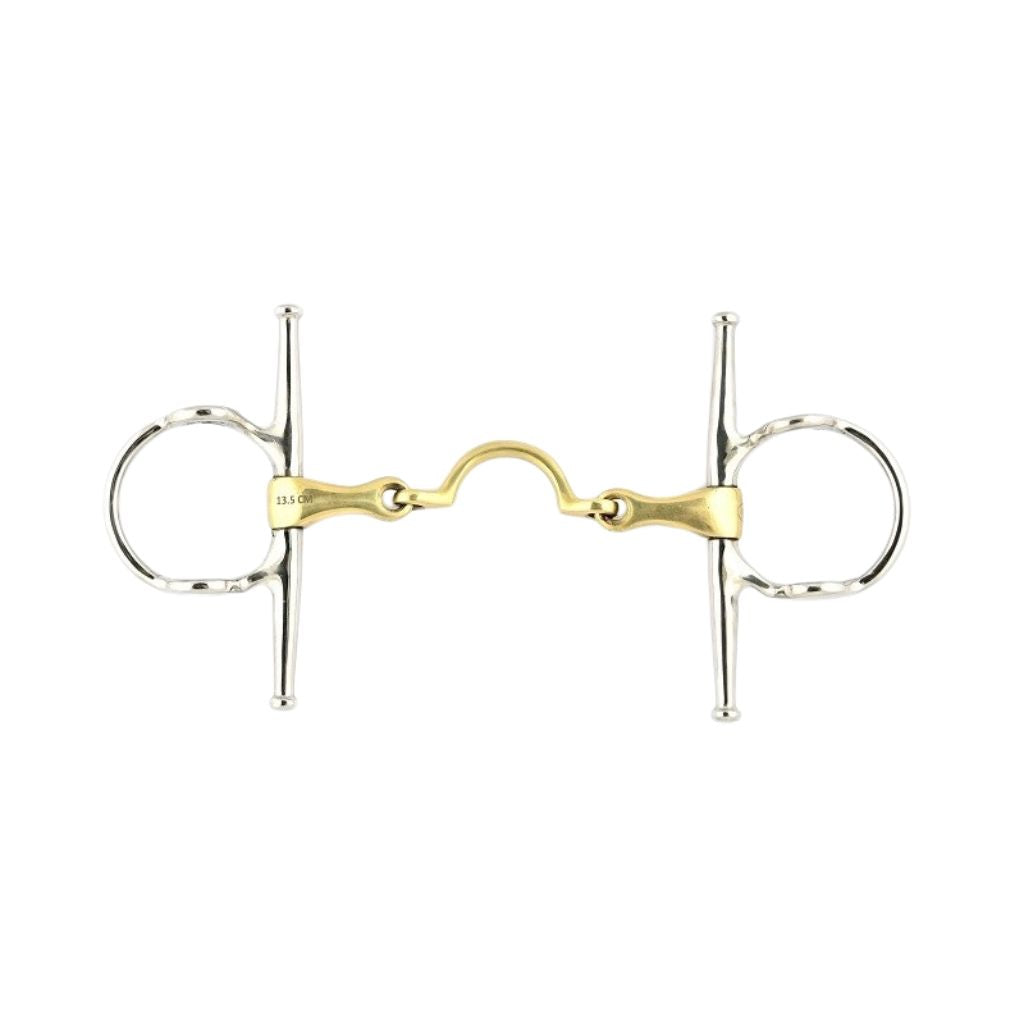 Jump In Full Cheek Gag Bit with Loose High Port — Equi Products