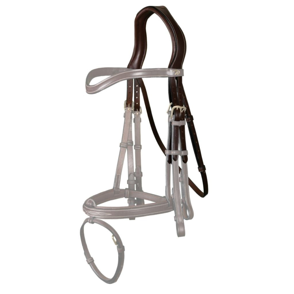 Dyon DC Collection Double Bridle Crown Piece — Equi Products