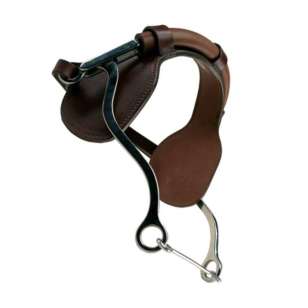 Metalab Hackamore with Padded Leather Noseband — Equi Products